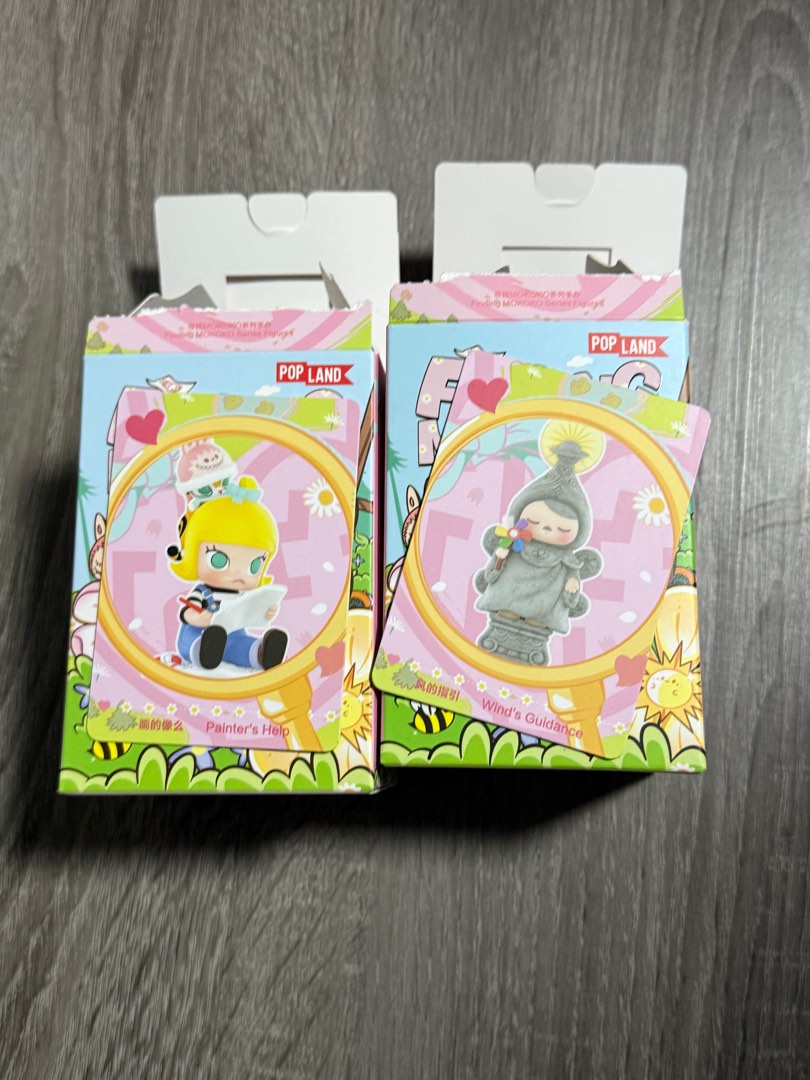 Popmart finding mokoko molly and pucky, Hobbies & Toys, Toys & Games on ...