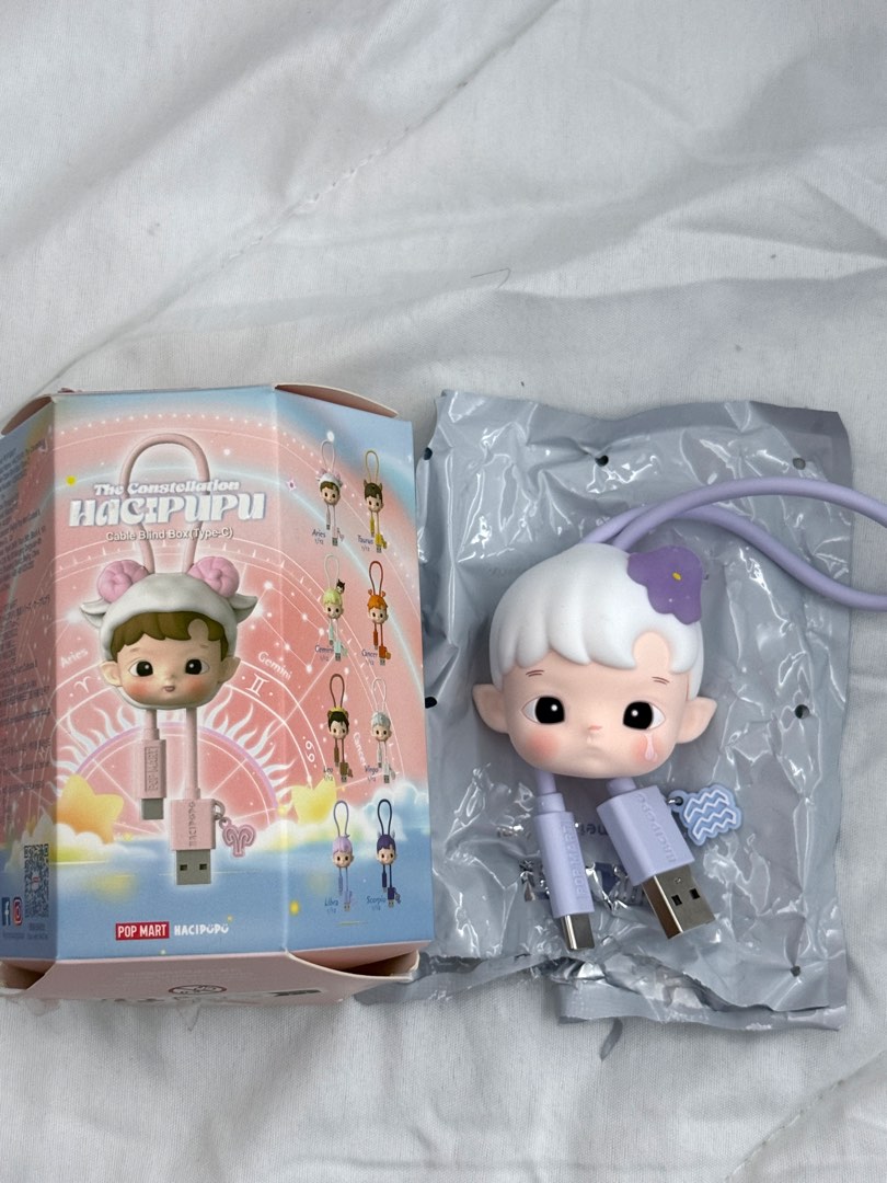 Popmart Hacipupu Constellation Charging Cable Type-C - Aquarius, Mobile ...