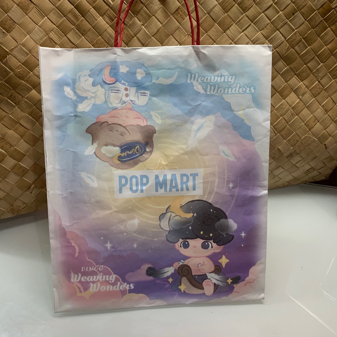 Popmart Medium Paperbag, Hobbies & Toys, Stationary & Craft, Stationery ...