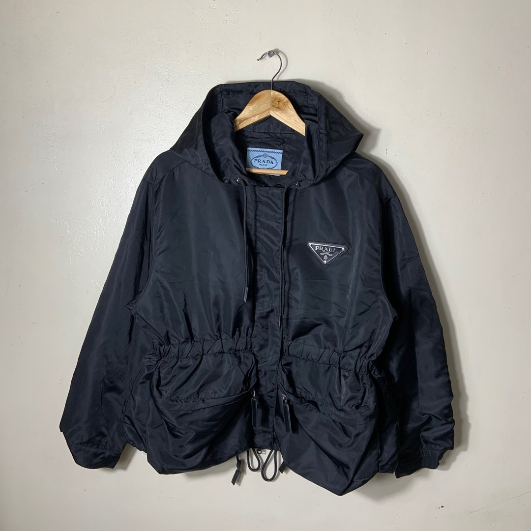 Prada Coach Jacket, Luxury, Apparel on Carousell