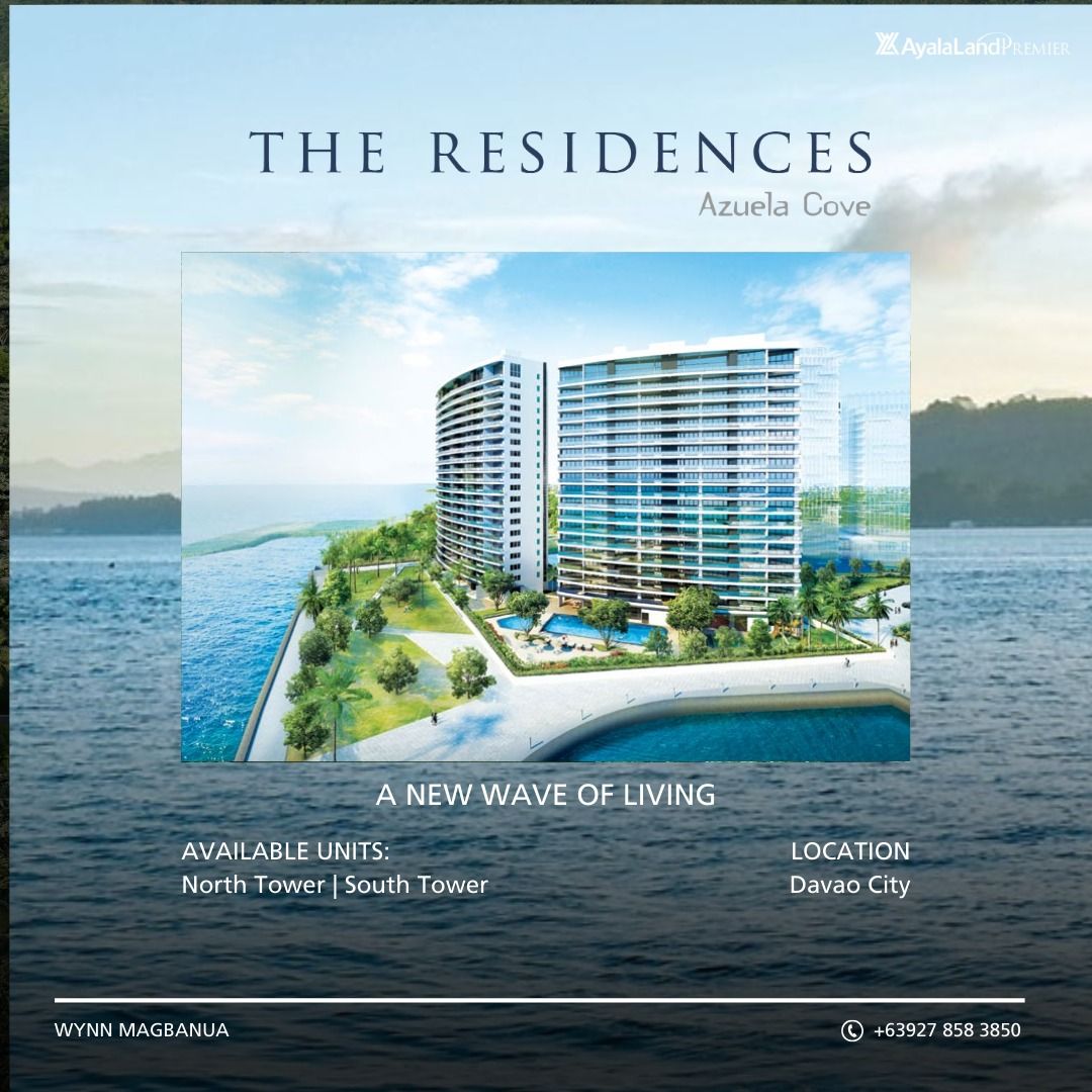 PRE SELLING - The Residences at Azuela Cove - 3BR SEAVIEW HORIZON SUITE ...