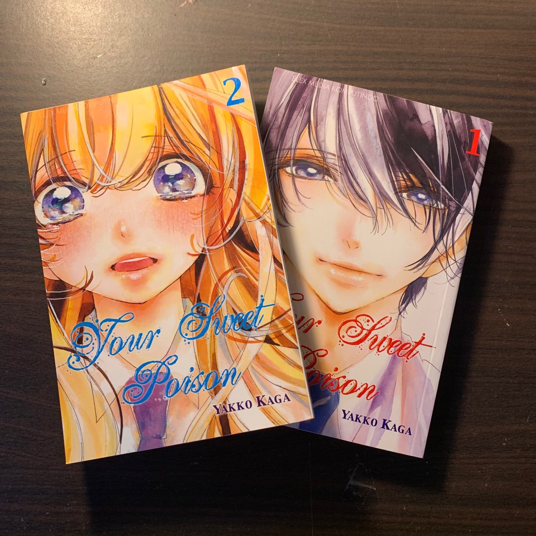 PRELOVED KOMIK YOUR SWEET POISON SET VOL 1-2, Buku & Alat Tulis, Komik dan Manga di Carousell