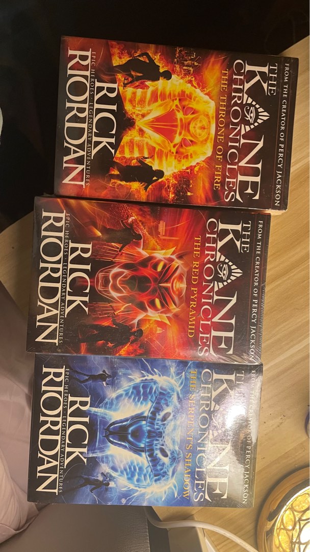 English novel | The Kane Chronicles Series, Hobbies & Toys, Books ...