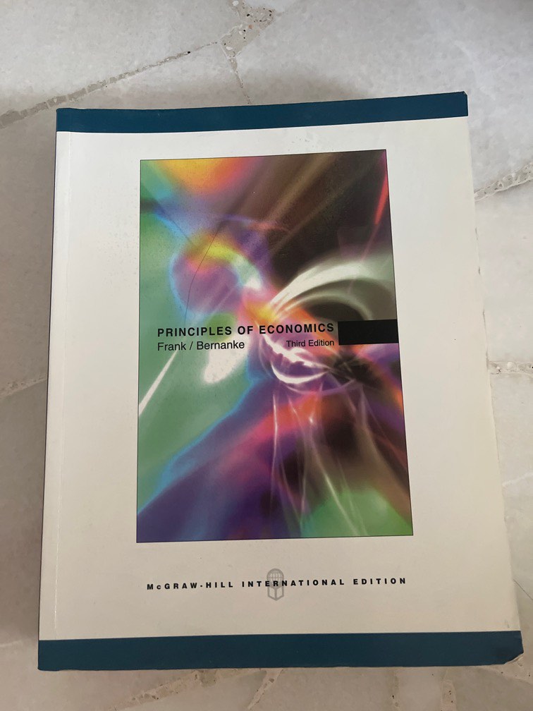 Principles of Economics McGraw Hill, Hobbies & Toys, Books & Magazines ...