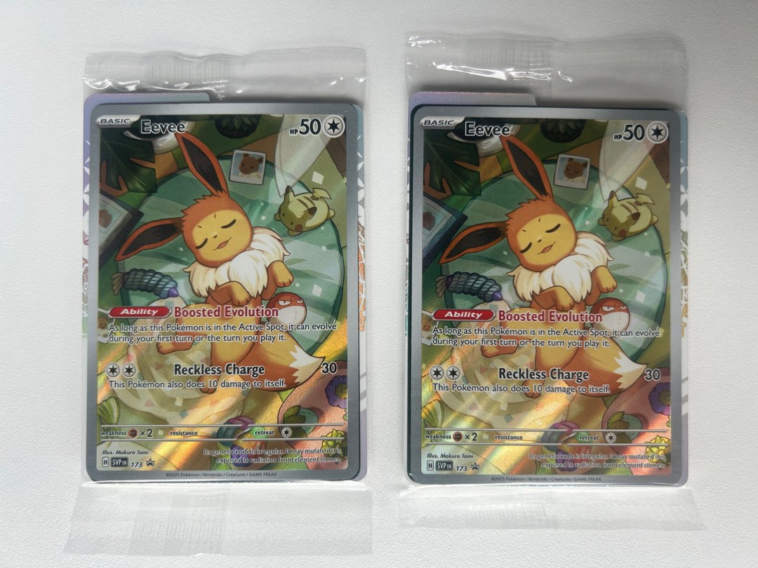 Prismatic Evolutions Eevee Promo Card, Hobbies & Toys, Toys & Games on ...