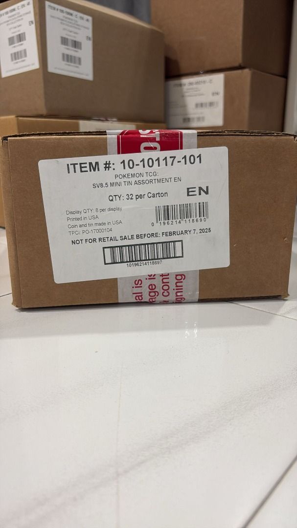 Prismatic Evolutions Mini Tins Scarlet & Violet Base Set Paldea Evolved ...