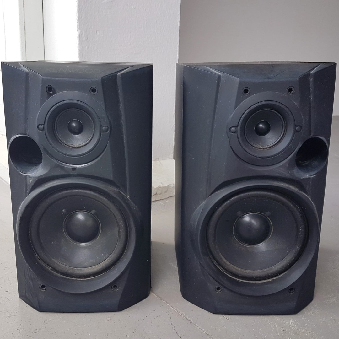 Professional KENWOOD Speaker System, Model LS-G2, JAPAN, Stereo 90 Watts Loudspeakers, Pair of ...
