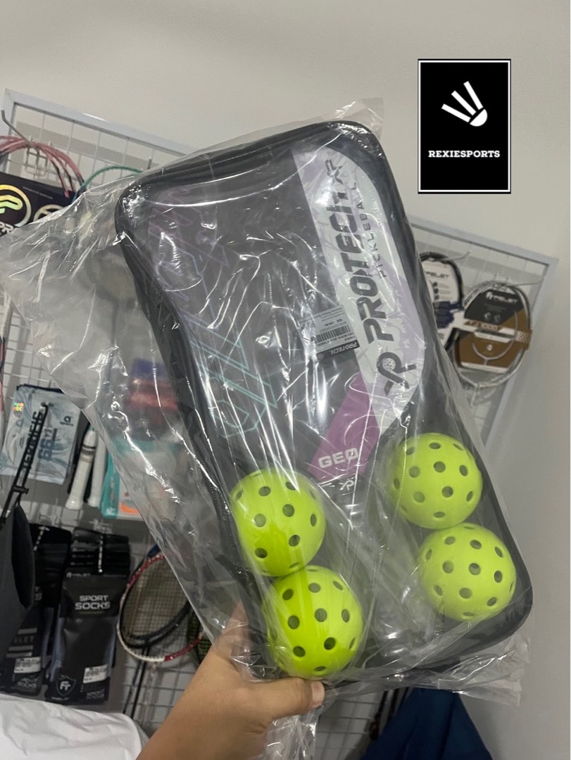 Protech Geo Beginners Pickleball Paddle, Sports Equipment, Sports ...