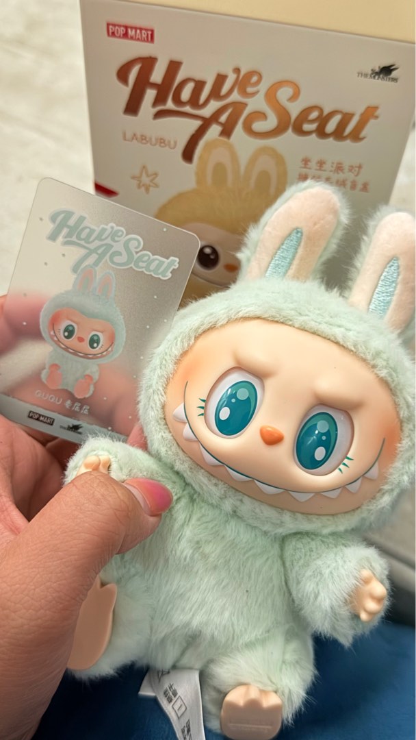 QUQU Labubu Version 2, Hobbies & Toys, Toys & Games on Carousell