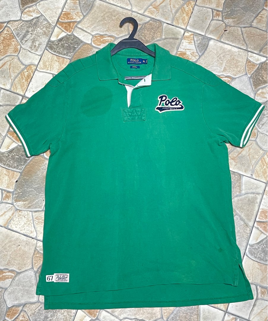 Ralph Lauren green polo, Men's Fashion, Tops & Sets, Tshirts & Polo Shirts on Carousell