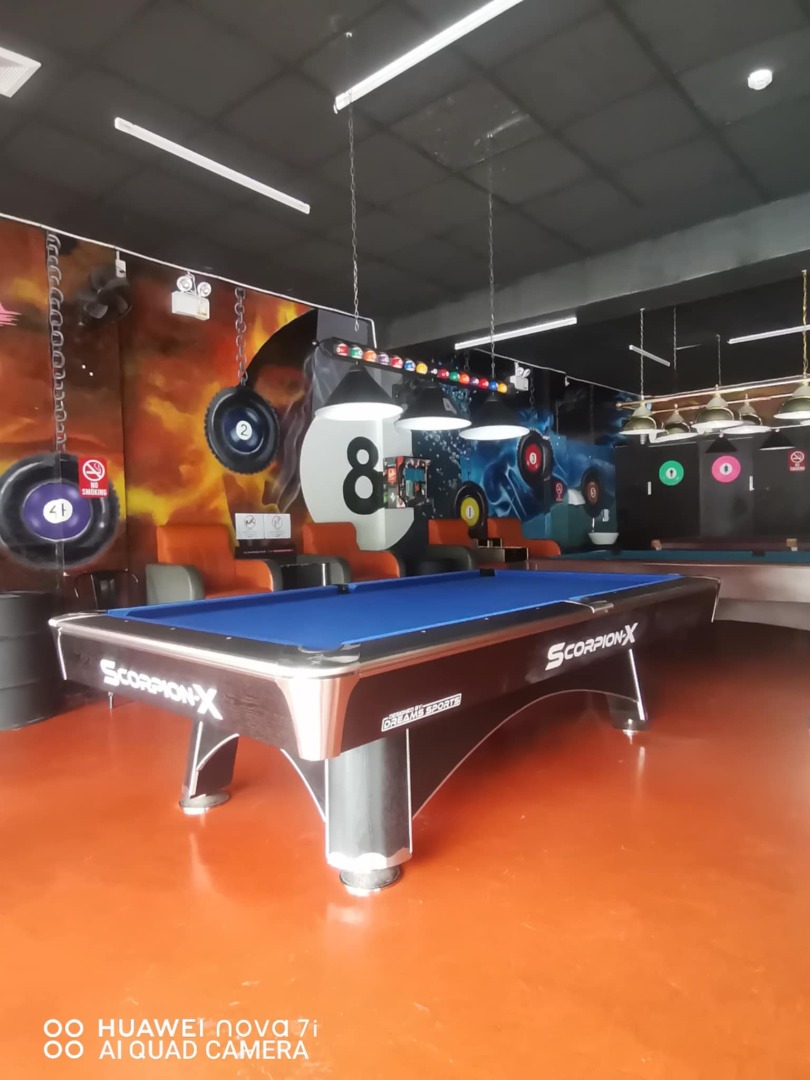 SCORPION X STANDARD BILLIARD TABLE, Sports Equipment, Sports & Games ...