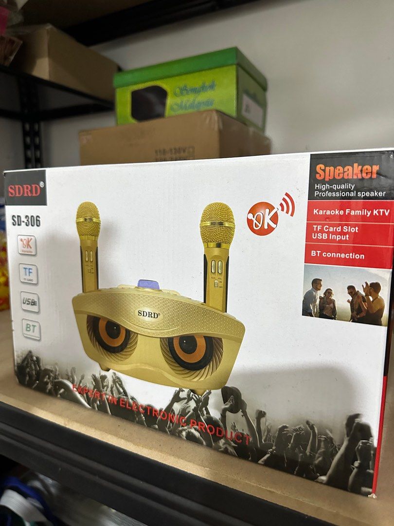 SDRD SD 306 Home Karaoke set KTV ( Black colour), Audio, Soundbars, Speakers & Amplifiers on ...