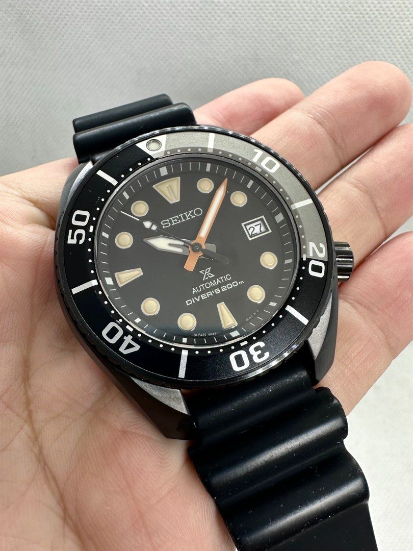 Seiko Prospex Sumo 45mm SPB125 Black Series Diver Automatic LE, Men's ...