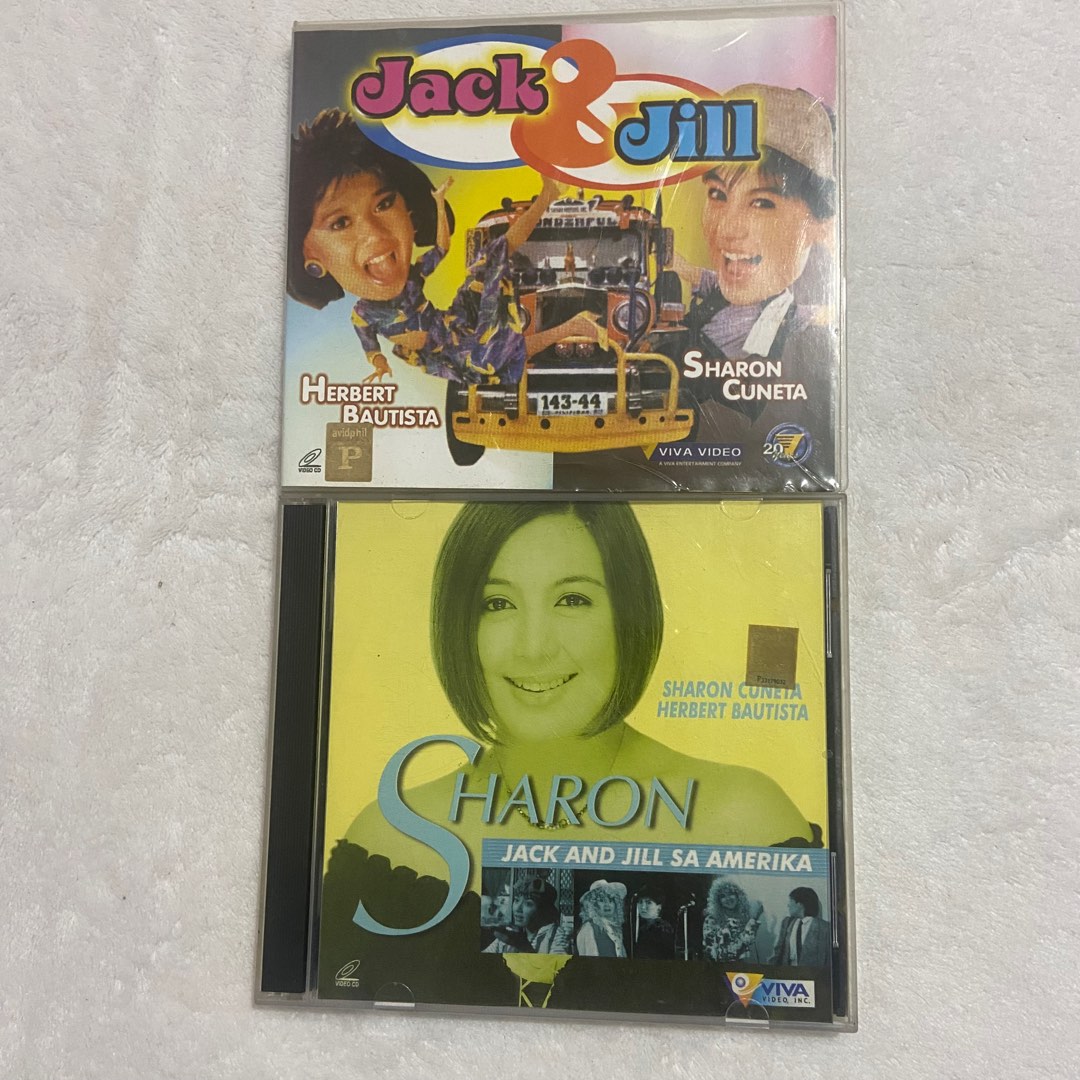 Sharon Cuneta Jack & Jill sa Amerika Movie 1&2 Herbert Bautista VCD set ...
