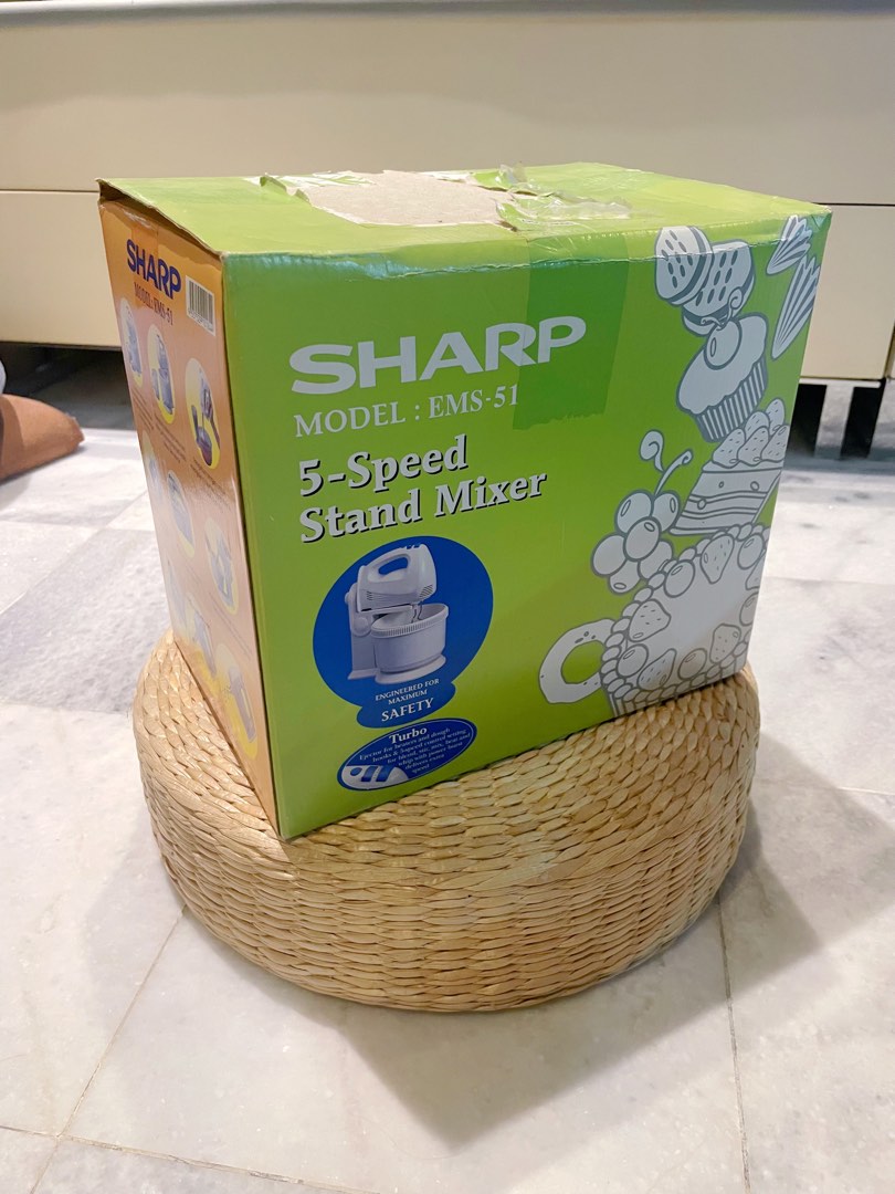 Sharp 5-Speed Stand Mixer, TV & Home Appliances, Kitchen Appliances, Hand & Stand Mixers on ...