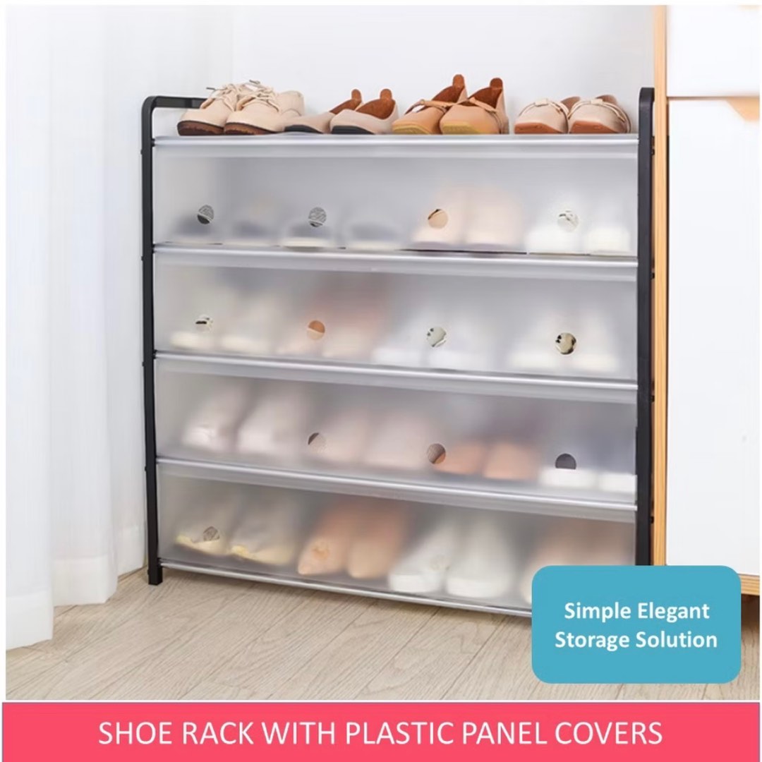 Shoe Rack |Translucent Shoe Cabinet | Shoe Racks Drawer | Plastic Shoe ...
