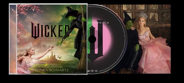 [Signed 簽名] [少量現貨] [稀有] Wicked: The Soundtrack CD - signed insert by ...