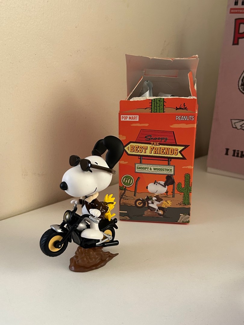 Snoopy Popmart - Motorcyle Energy, Hobbies & Toys, Toys & Games on ...