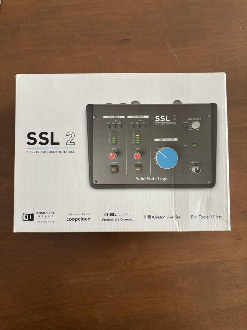 Solid State Logic SSL 2, Audio, Other Audio Equipment on Carousell