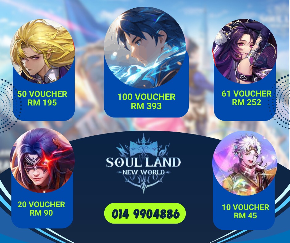 Soul Land: New World Via ID, Video Gaming, Video Games, Others on Carousell