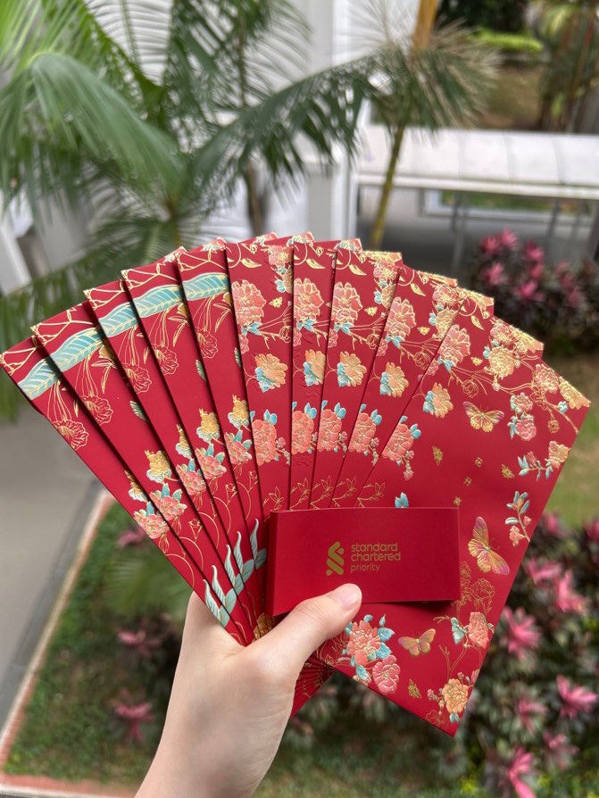 Standard Chartered Priority banking red packet, Hobbies & Toys ...