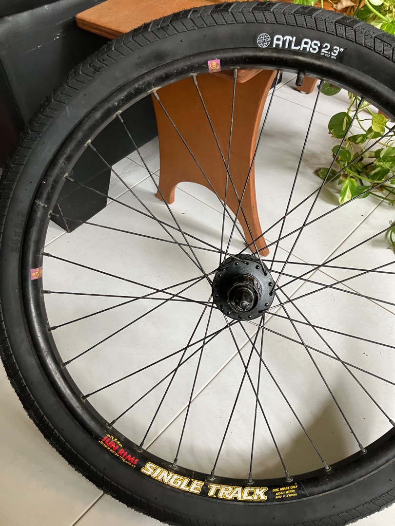 Sun Single Track Wheels (Front & Rear), Sports Equipment, Bicycles ...