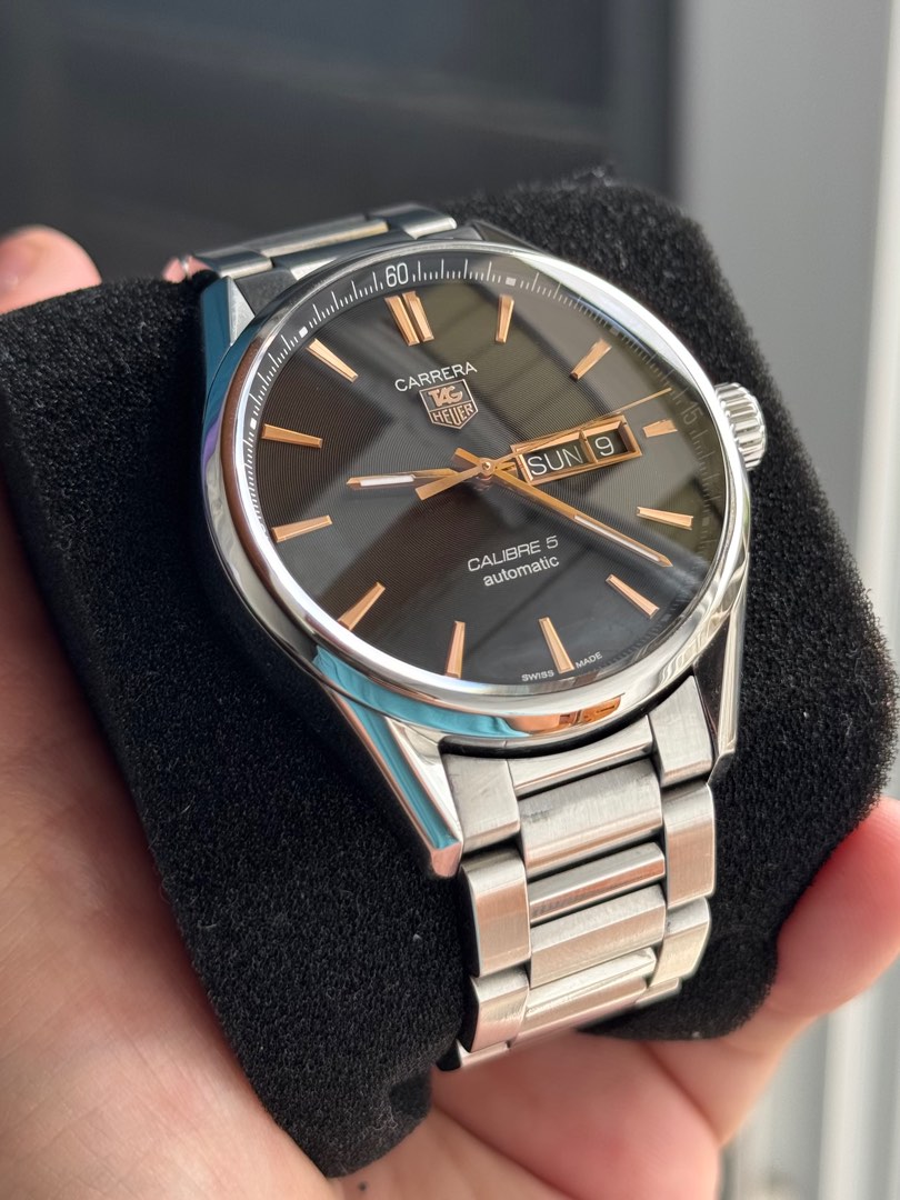 TAG Heuer Carrera Day-Date, Luxury, Watches on Carousell
