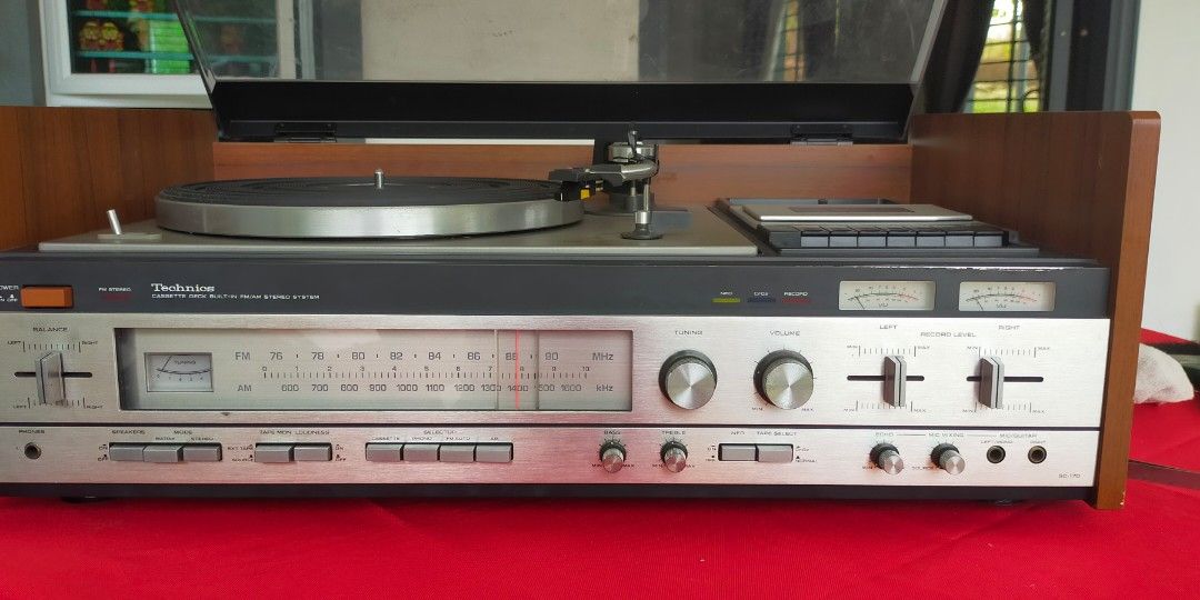 Technics SC-170 turntable, Audio, Other Audio Equipment on Carousell