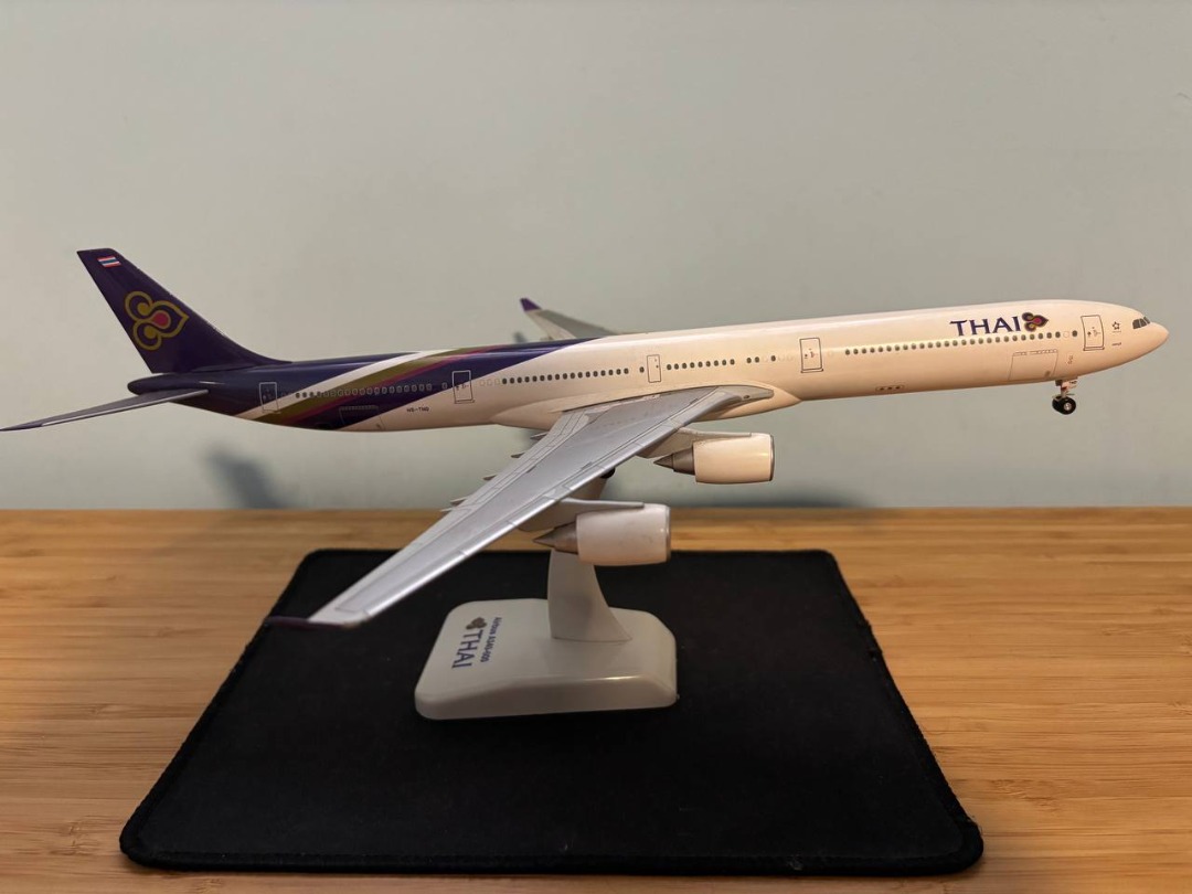 Thai Airways Airbus A340-600 (1:200 Scale, Hogan, With Original Box ...