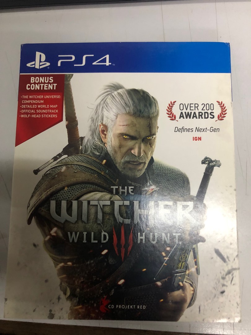 The witcher wild hunt, Video Gaming, Gaming Accessories, Game Gift ...