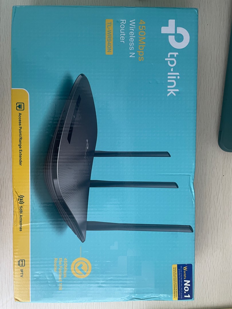 TP Link Wifi Router 450 mbps, Computers & Tech, Parts & Accessories ...