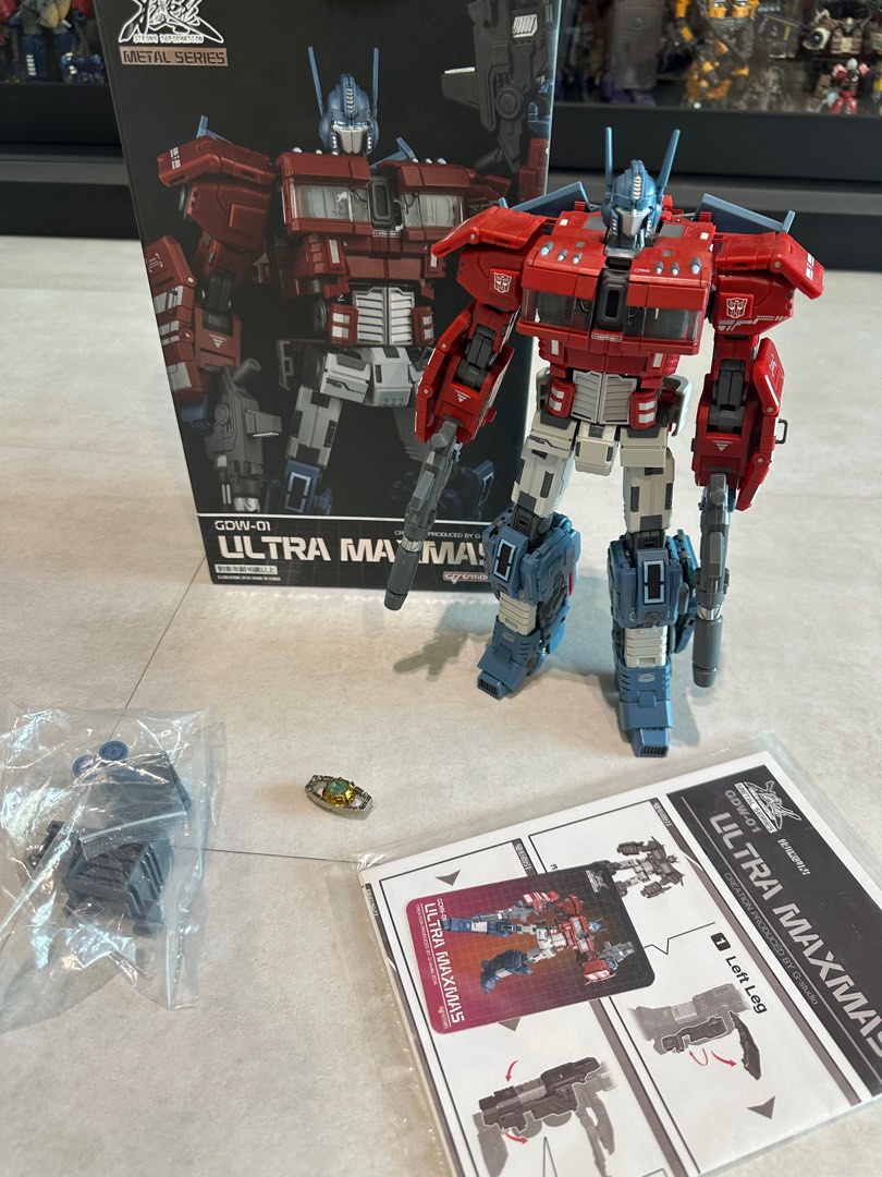 Transformer masterpiece optimus prime IDW Gcreation ultra maxmas GDW-01 MP, Hobbies & Toys, Toys ...
