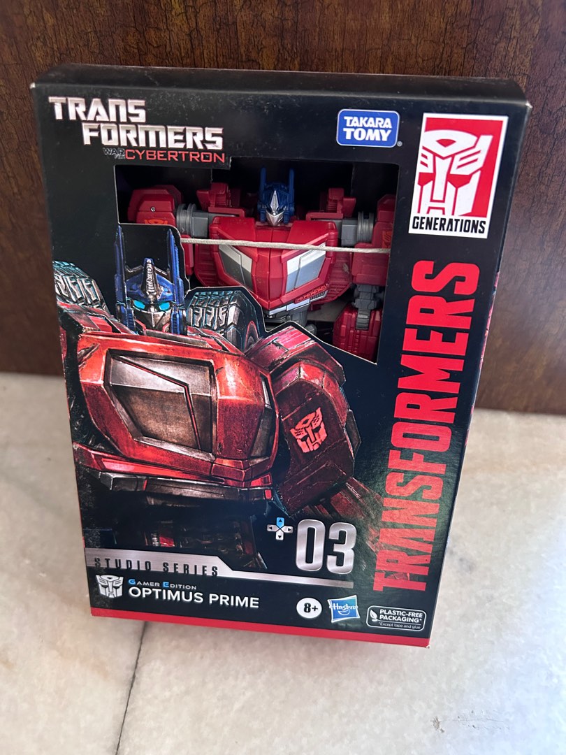 Transformers Studio Series Gamer Edition Optimus Prime, Hobbies & Toys ...