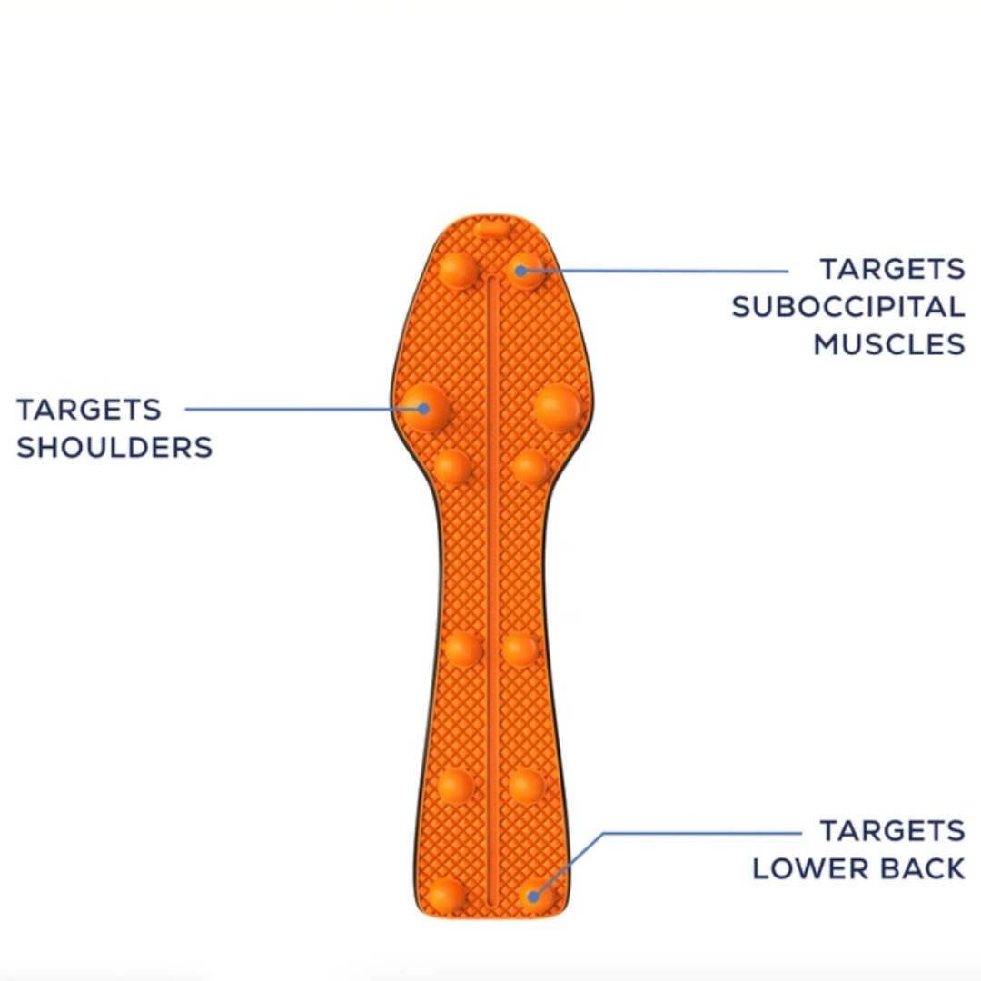 Trigger Point Rocker to fix posture massage muscle back for sports ...