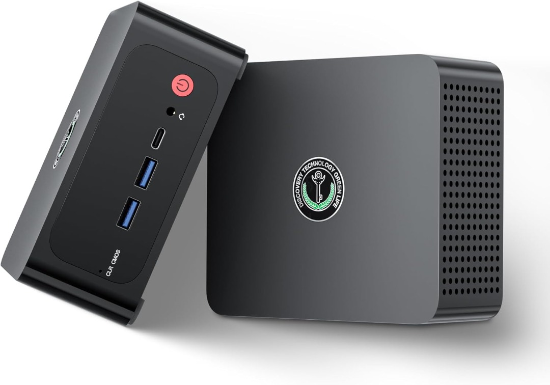 Trigkey S6 Mini PC, AMD Ryzen 5 6600H (6C/12T, Up to 4.5GHz) 16G DDR5 ...