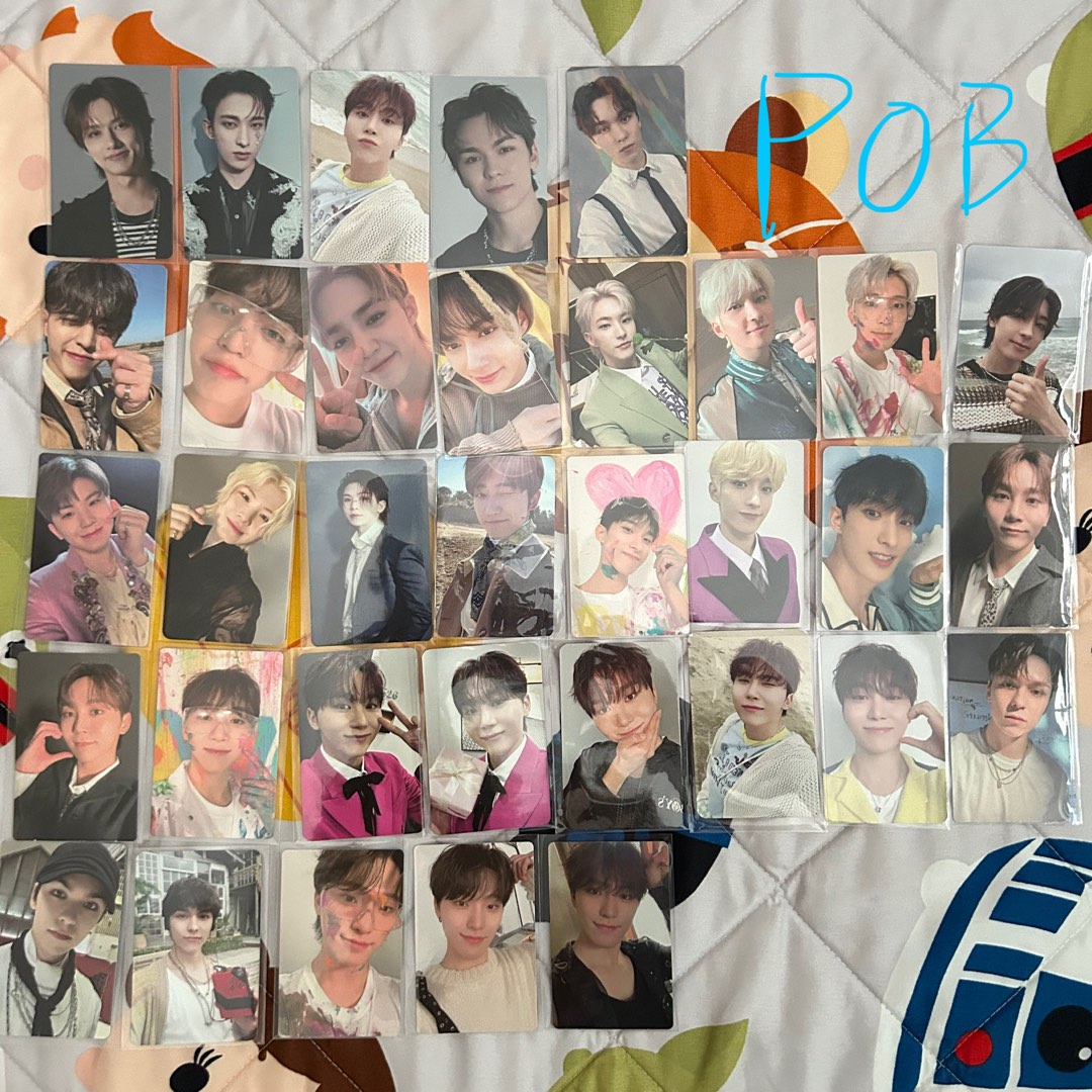 (Updated 9/2/25) Seventeen SVT Album POB and PC Masterlist, Hobbies ...