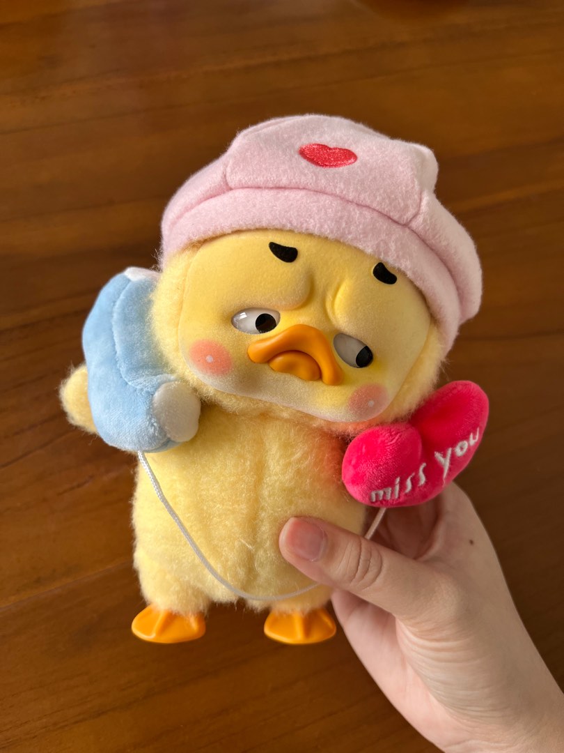Upset Duck V2 I Miss U Duck, Toys & Collectibles, Mainan di Carousell