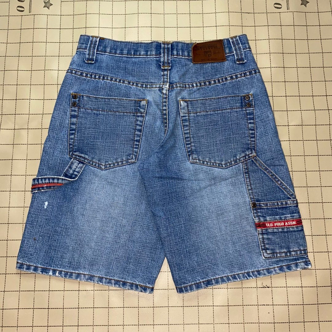 USPA kids carpenter jorts, Babies & Kids, Babies & Kids Fashion on ...