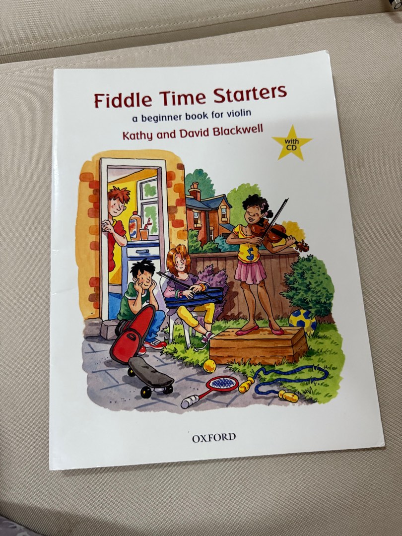 Violin Beginner Book Fiddle Starters Kids Children Adult Reference Book ...