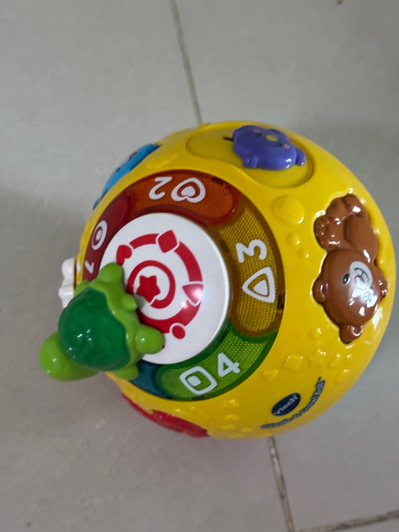 Vtech wiggle and crawl ball, Babies & Kids, Infant Playtime on Carousell