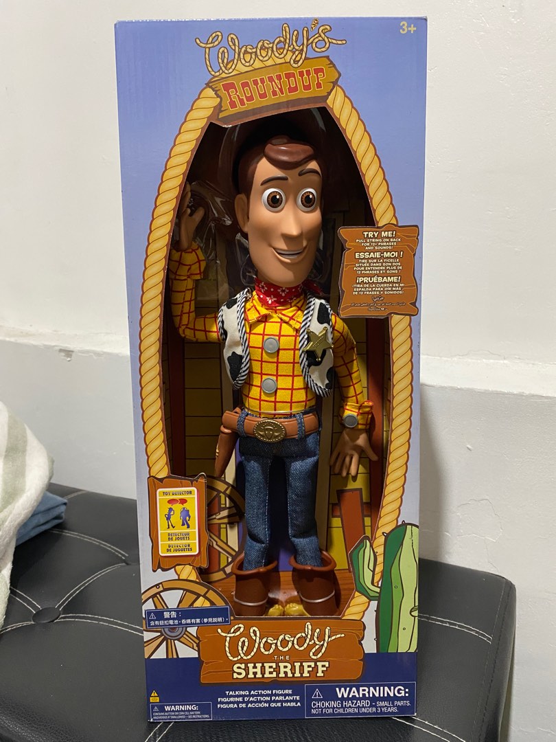 Woody from Toy Story - Talking Toy Figure, Hobbies & Toys, Toys & Games ...