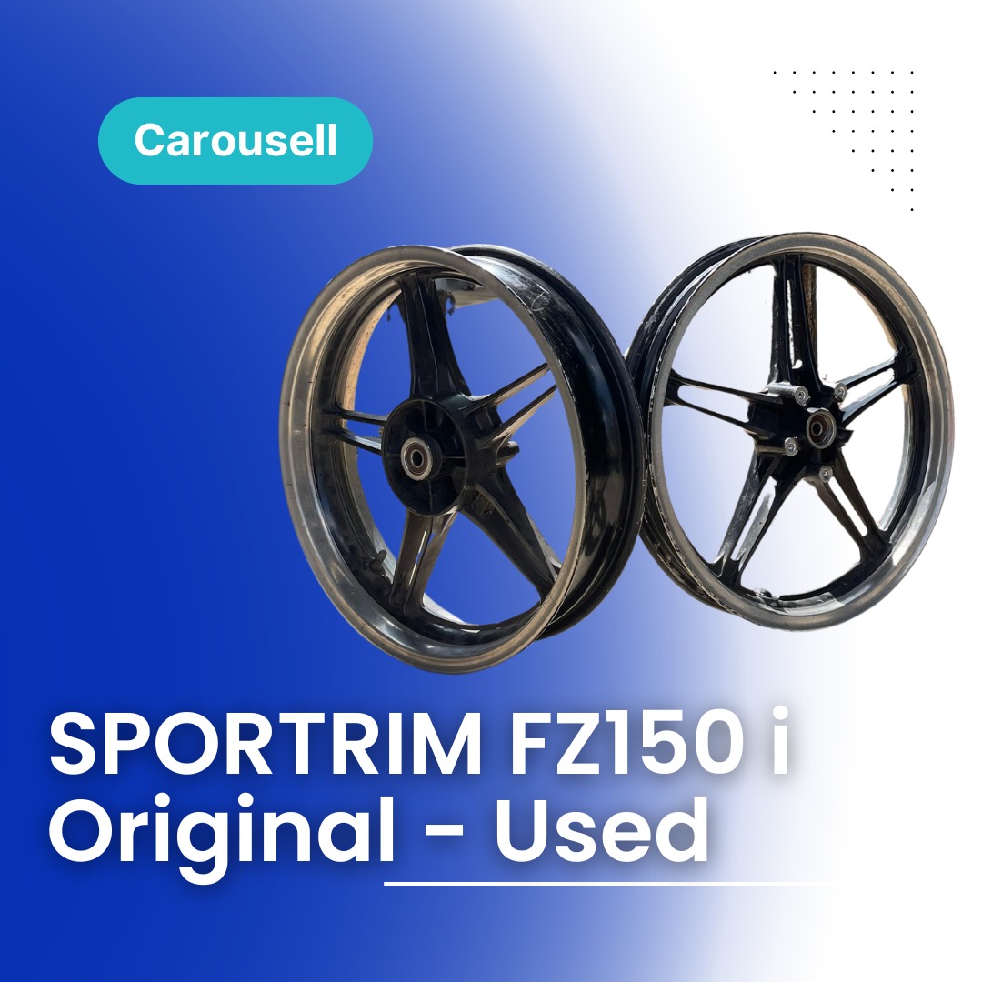 YAMAHA FZ150 V3 V4 USED SPORT RIM ORIGINAL 185 x 350 x 17, Auto ...