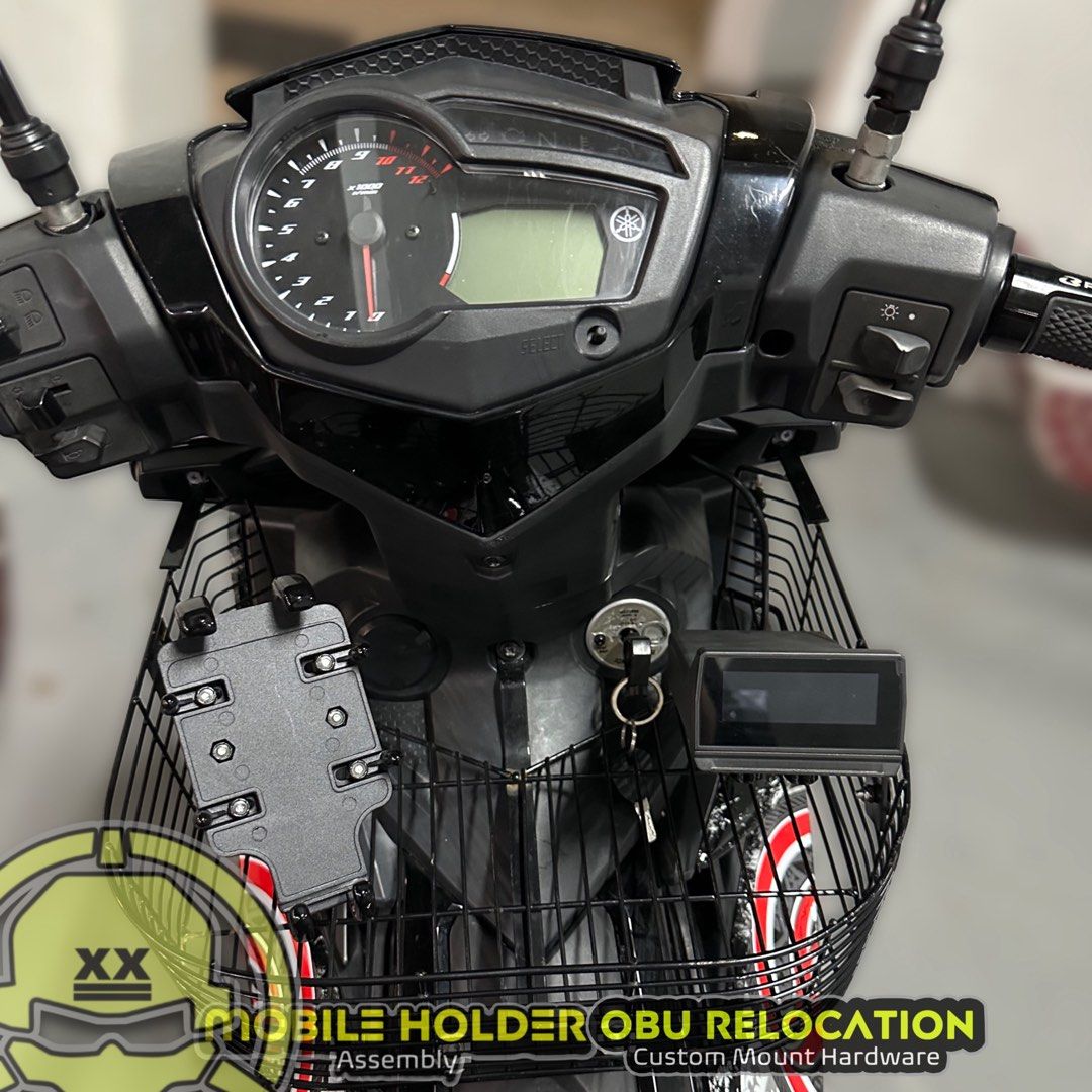 Yamaha Y15 Y16 Sniper Obu Relocation With Quadlock, Motorcycles ...