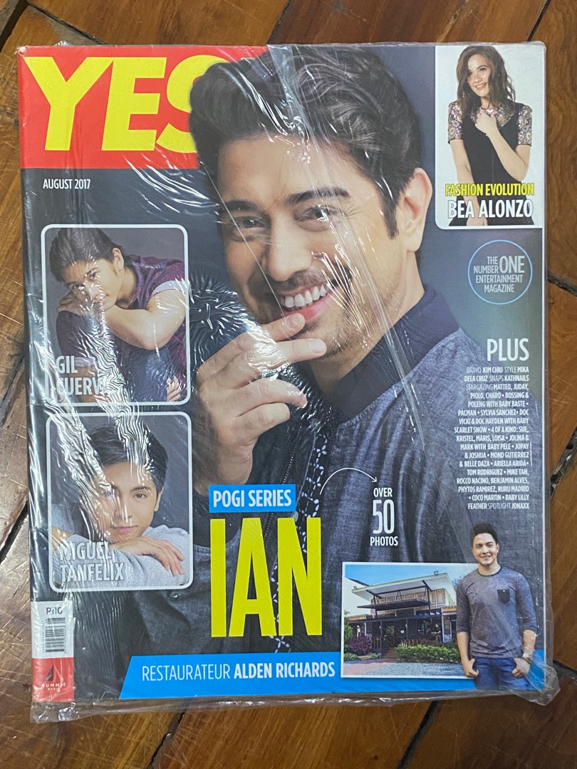 YES Magazine back-issue August 2017 Featuring Ian Veneracion / Bea ...