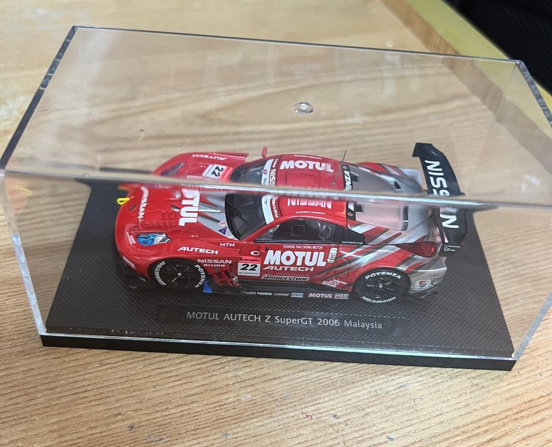 1/43 Ebbro Motul Nismo Nissan Z JGTC 2006 Suzuka Race Car #22 (without box), Hobbies & Toys ...