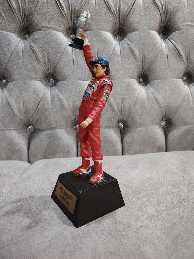 1991 AYRTON SENNA FORMULA 1 WORLD CHAMPION BRAZILIAN GRAND PRIX FIGURE ...