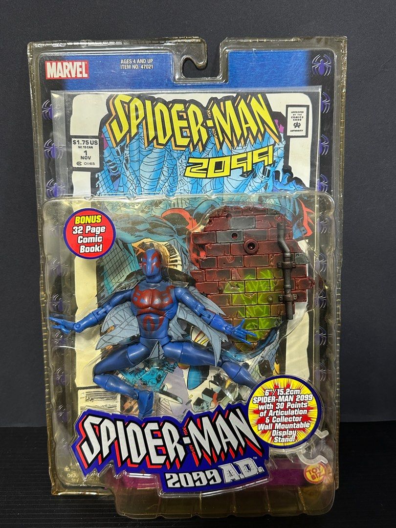 Mint 2001 Spider Man 2099 AD Marvel legends comics group White Variant ...