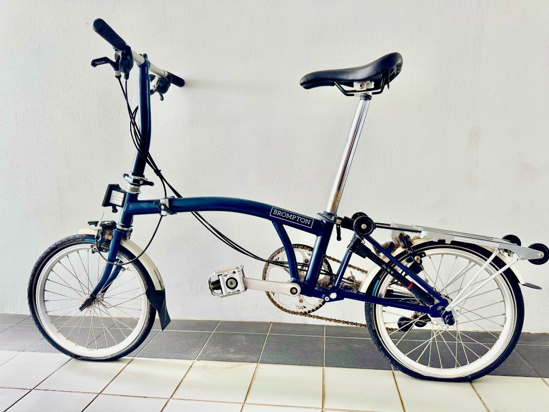 2019 Brompton Brompton S6L Folding Bike, emphasizing its condition ...