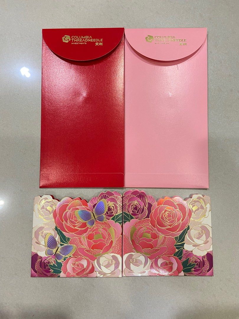 2025 Columbia Threadneedle Investments Red Packets / Angpaos / Angpows ...