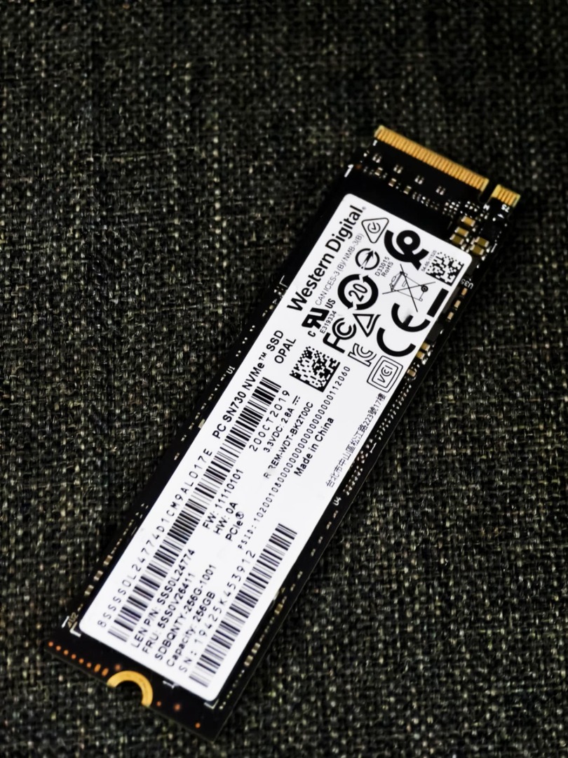 256GB WD BLACK SN730 96 LAYER NAND TLC USED (HAVE DRAM), Computers ...
